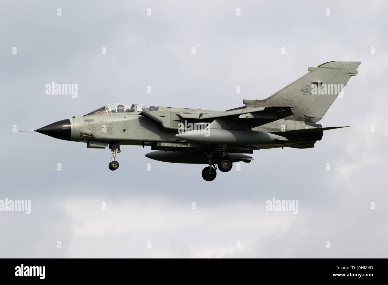 NORVENICH, GERMANY - MAR 17, 2017: Italian Air Force Tornado bomber ...