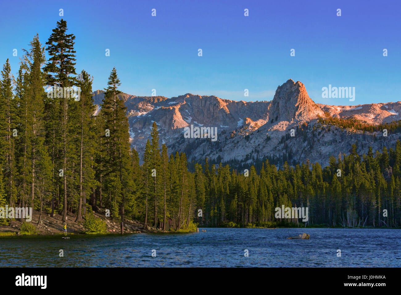 Photographed on Lake Mary Road in the city of Mammoth Lakes, California ...