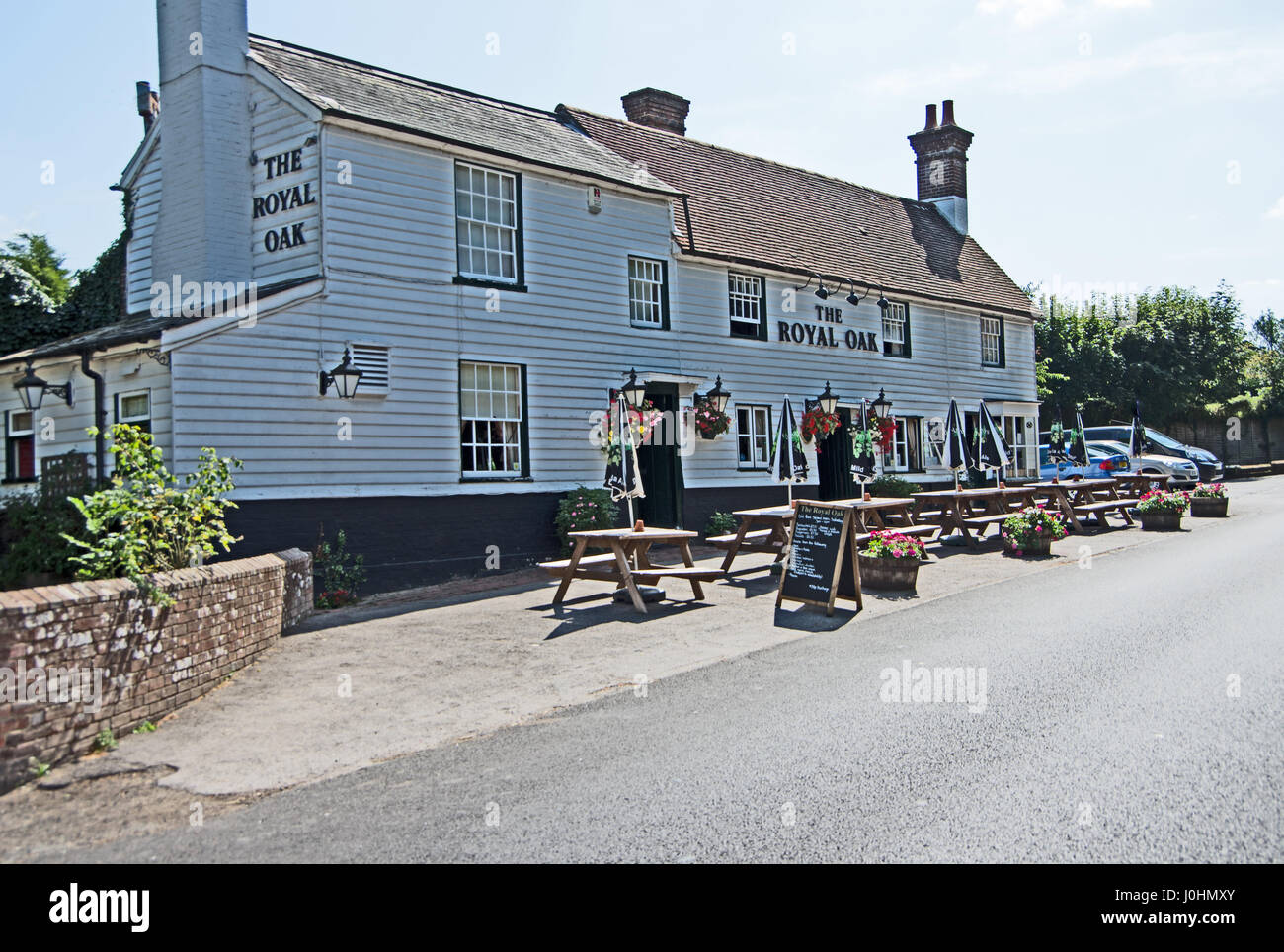 Newick, Royal Oak Pub, Sussex Stock Photo - Alamy
