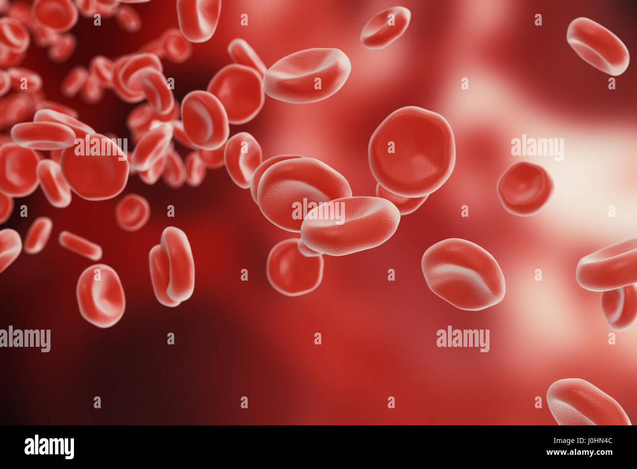 Abstract red blood cells, scientific or medical or microbiological ...