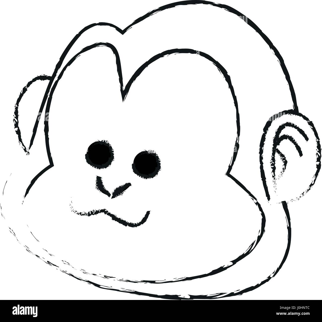 Cartoon Smiling Gibbon High Resolution Stock Photography and Images - Alamy