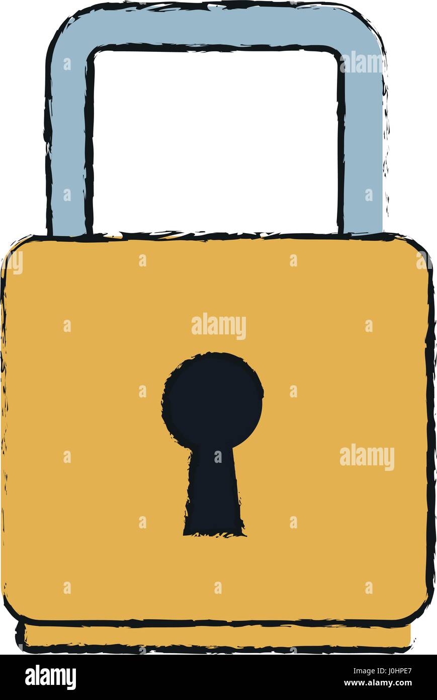 safety lock icon image Stock Vector Image & Art - Alamy