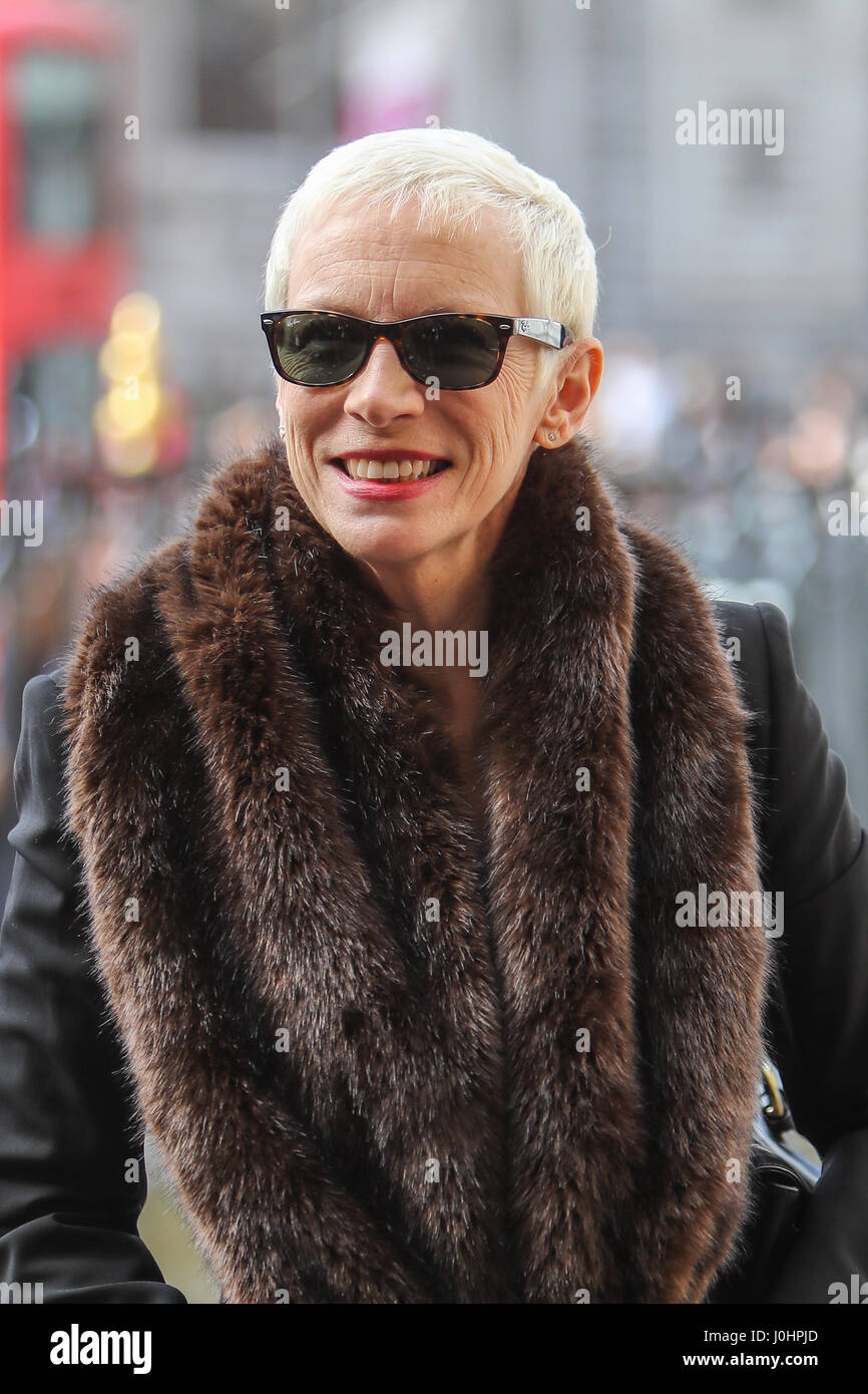 Commonwealth Observance Day at Westminster Abbey Featuring: Annie Lennox Where: London, United ...