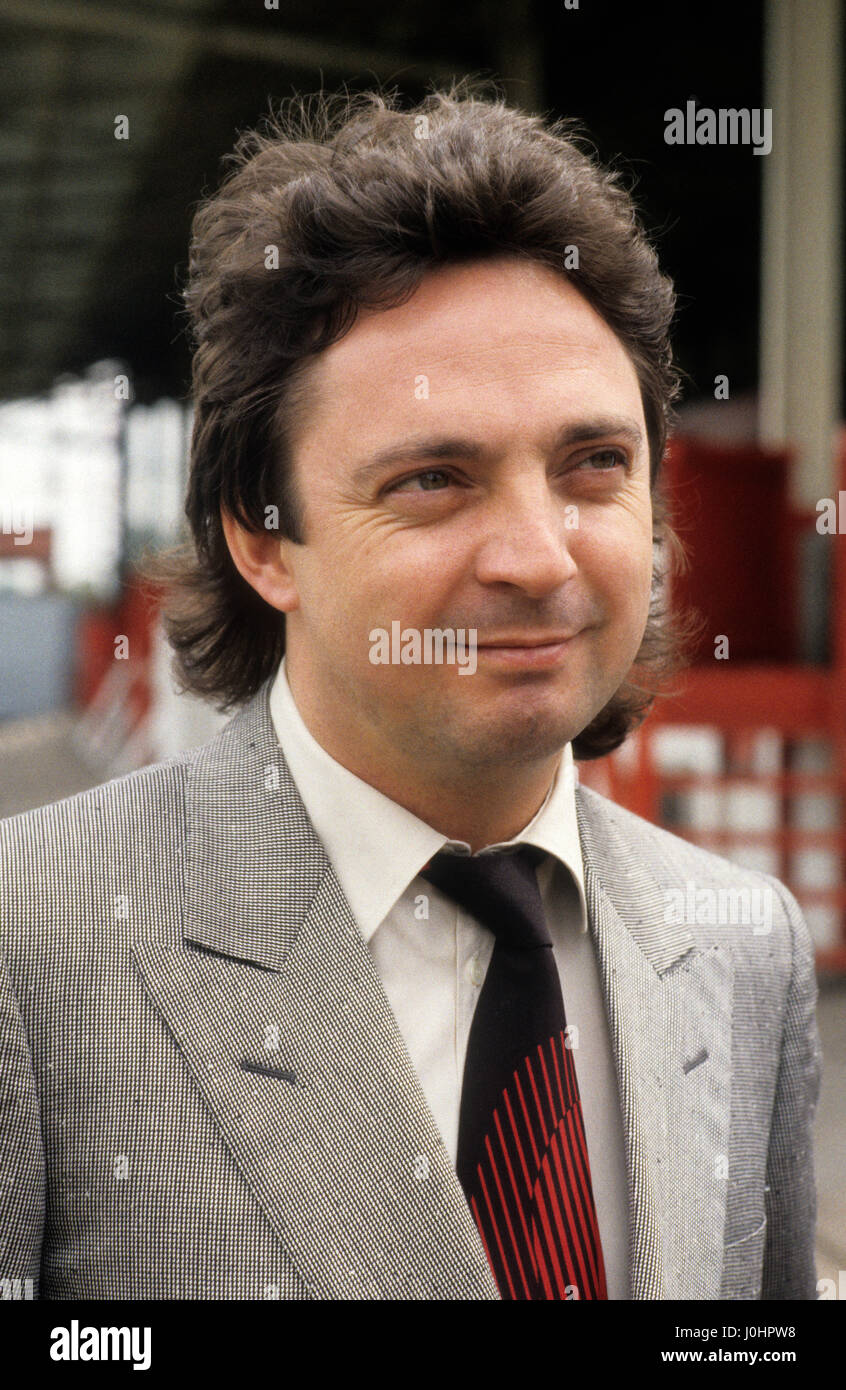 Millionaire entrepreneur and racehorse owner Terry Ramsden 1986 Stock ...