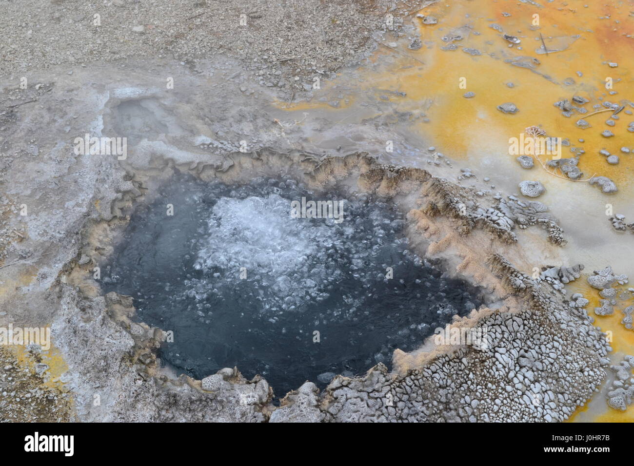 Boiling thermal pool Stock Photo - Alamy