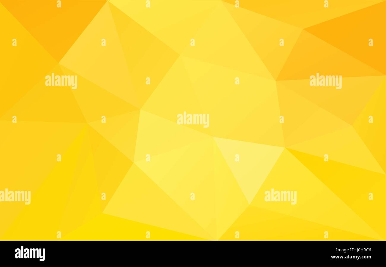 Yellow bright horizontal background template. Vector illustration ...