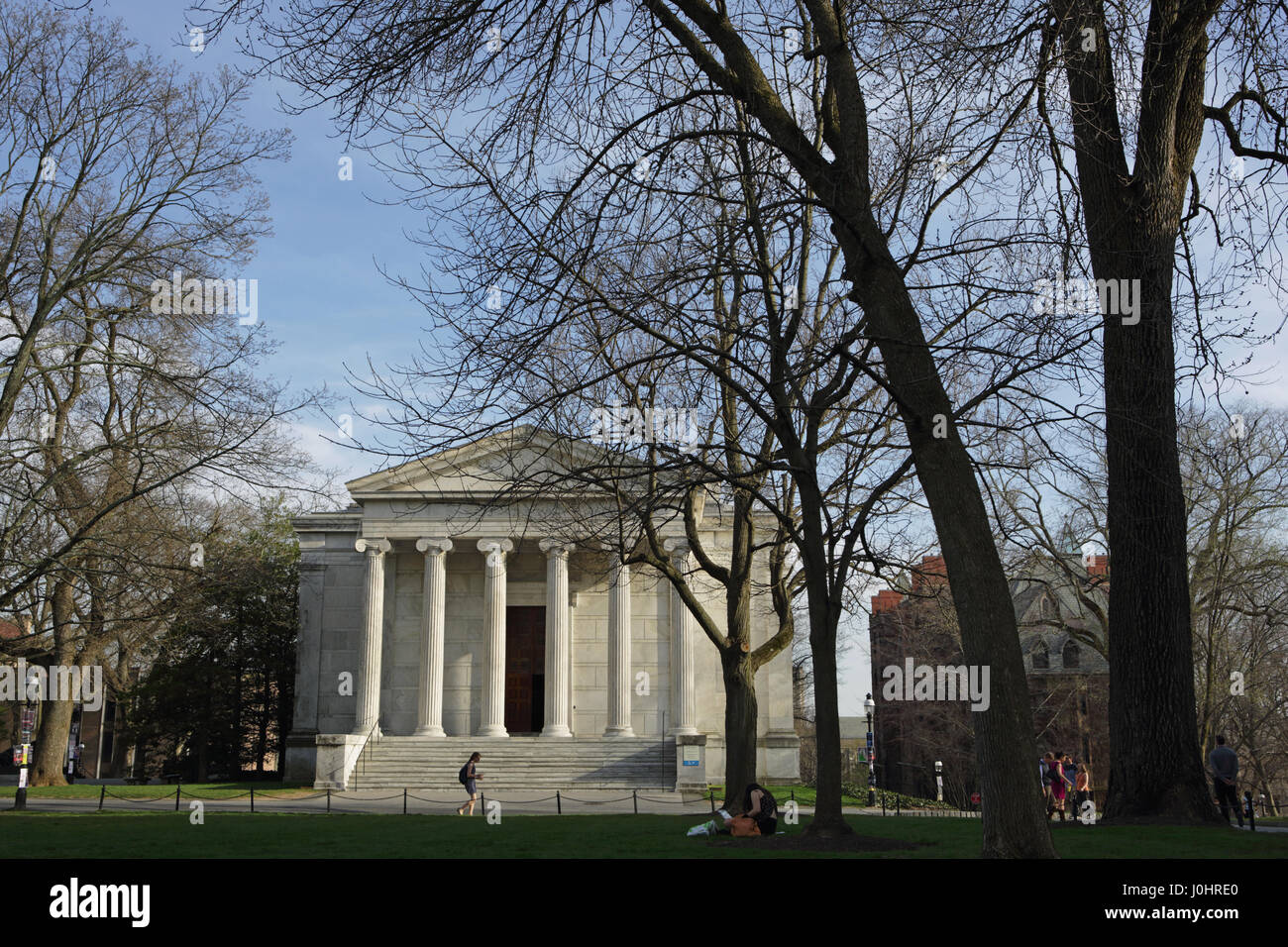 Ionic temple facade hi-res stock photography and images - Alamy
