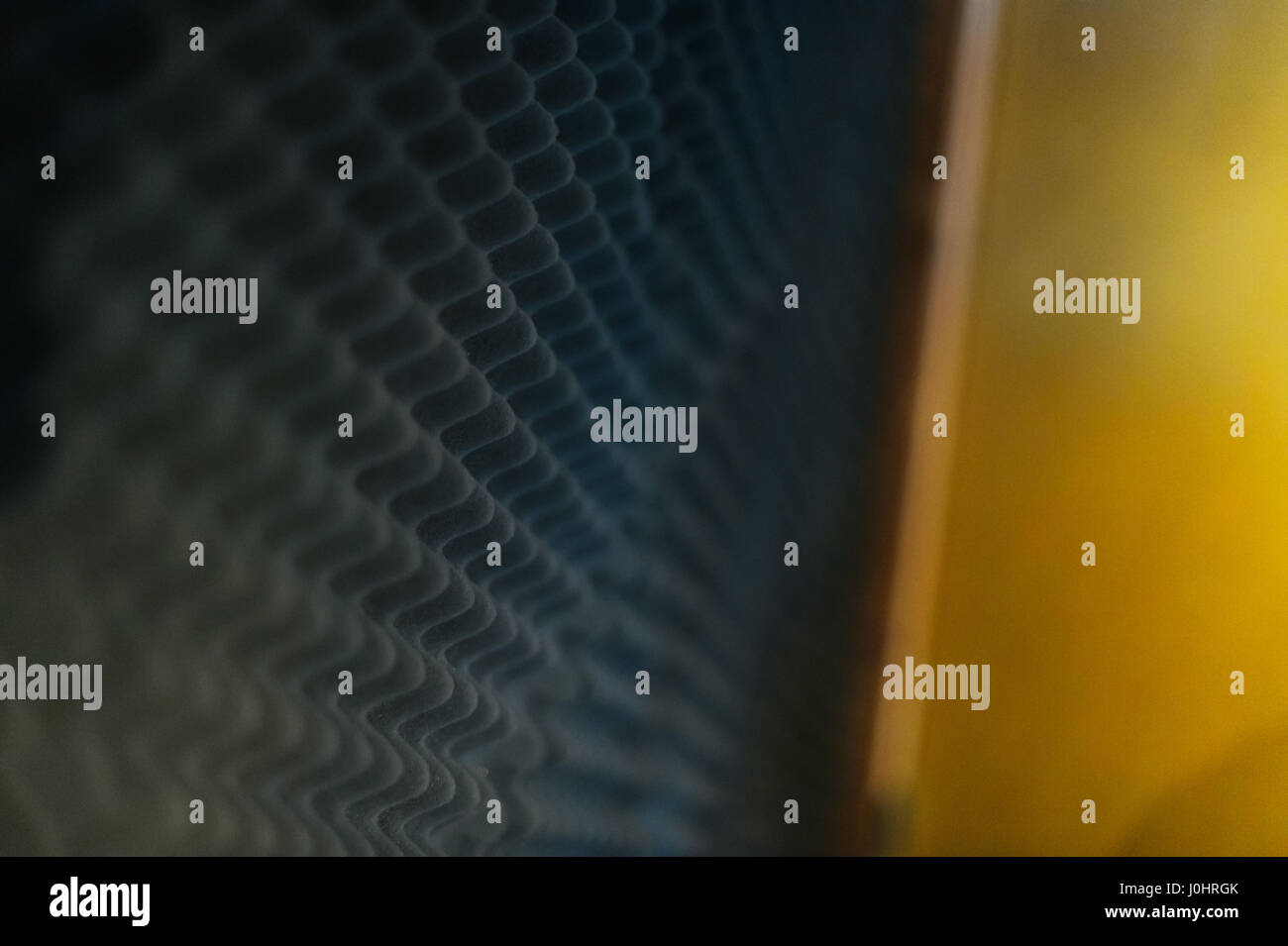 Soundproof Wall in a Recording Studio Stock Photo - Alamy