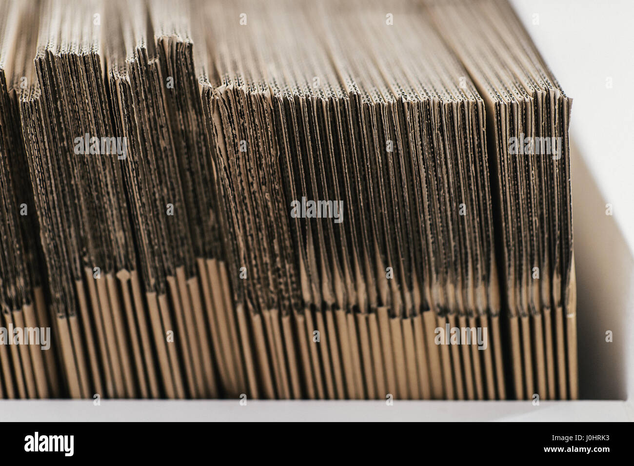 Folded cardboard boxes hi-res stock photography and images - Alamy