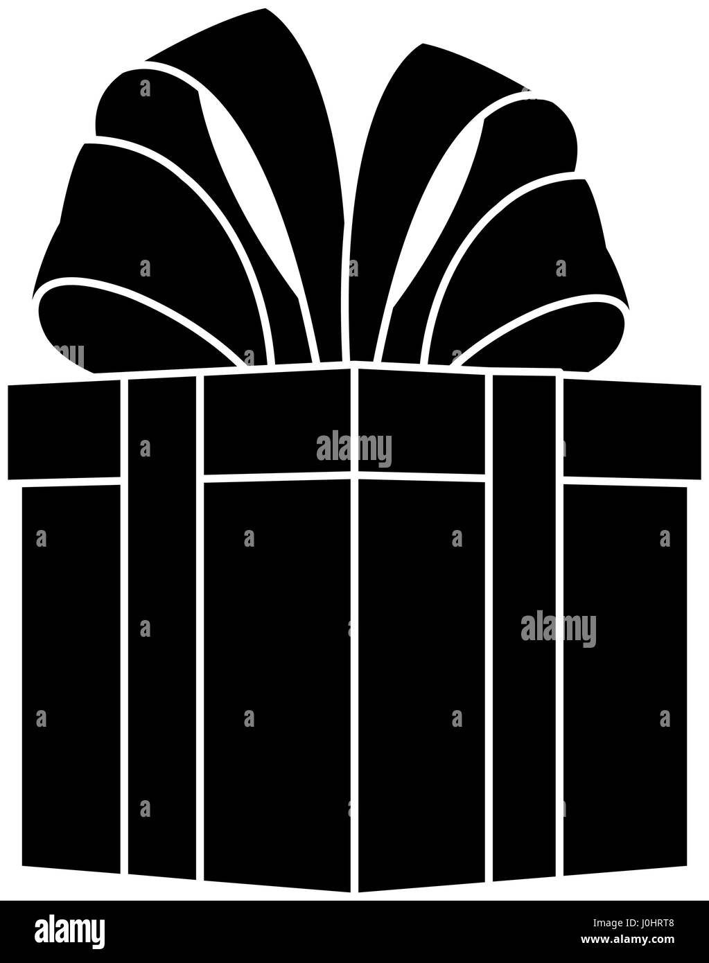 Big holiday gift bow Black and White Stock Photos & Images - Alamy