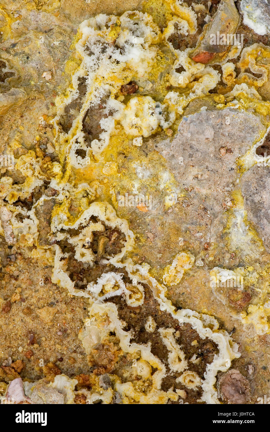 Chemical element S Sulfur in nature Stock Photo - Alamy