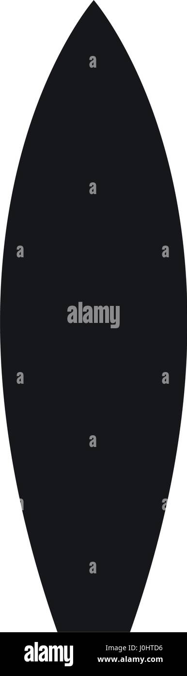 icon surfboard in vector on white background Stock Vector Image & Art - Alamy