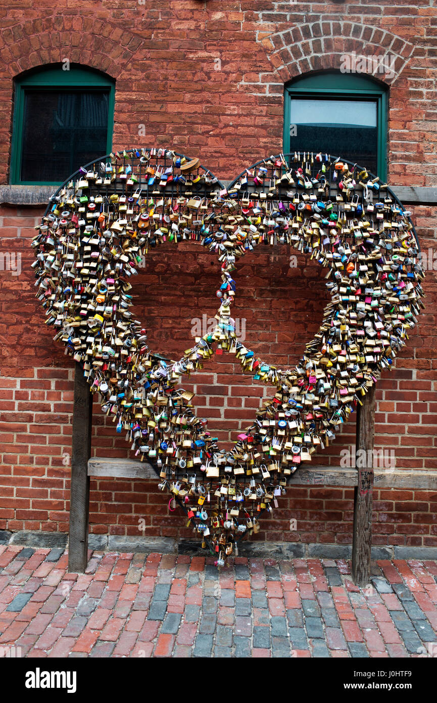 Distillery district heart hi-res stock photography and images - Alamy