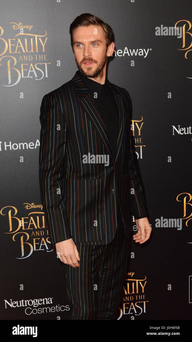 Beauty and the Beast NYC Premiere Featuring: Dan Stevens Where: NYC ...