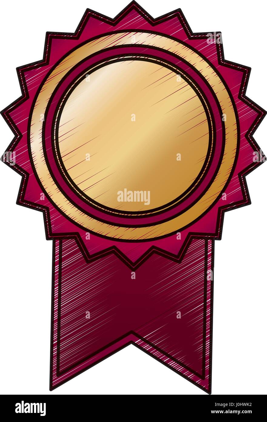 Award ribbon blank Stock Vector Image & Art - Alamy