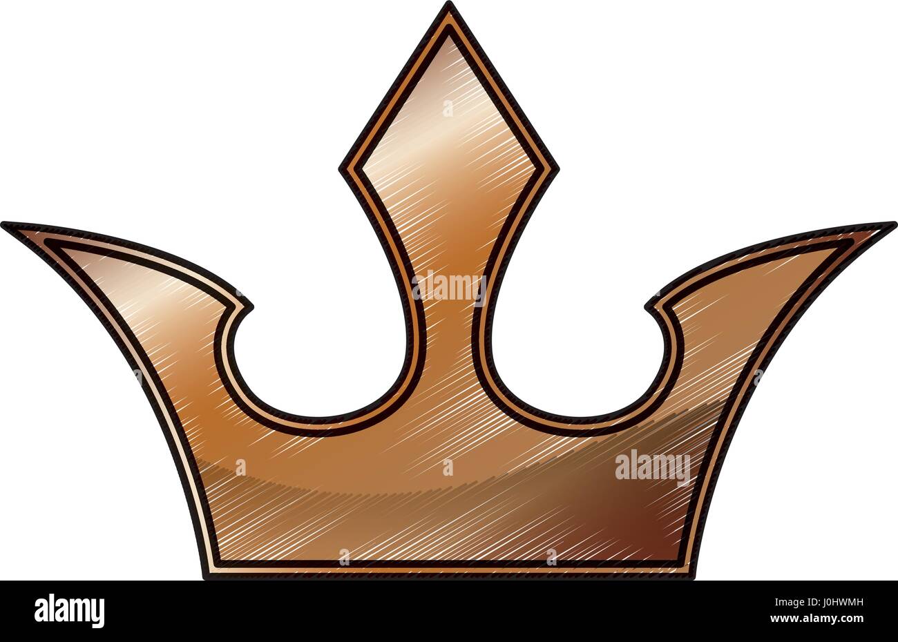 Royalty crown symbol Stock Vector Image & Art - Alamy