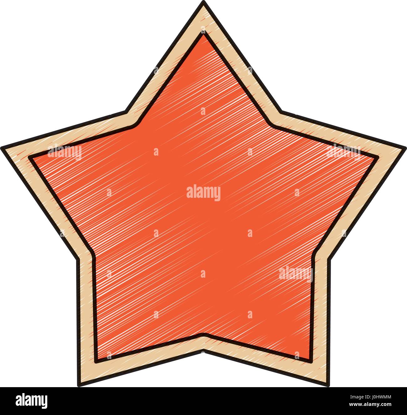 Star shape symbol Stock Vector Image & Art - Alamy