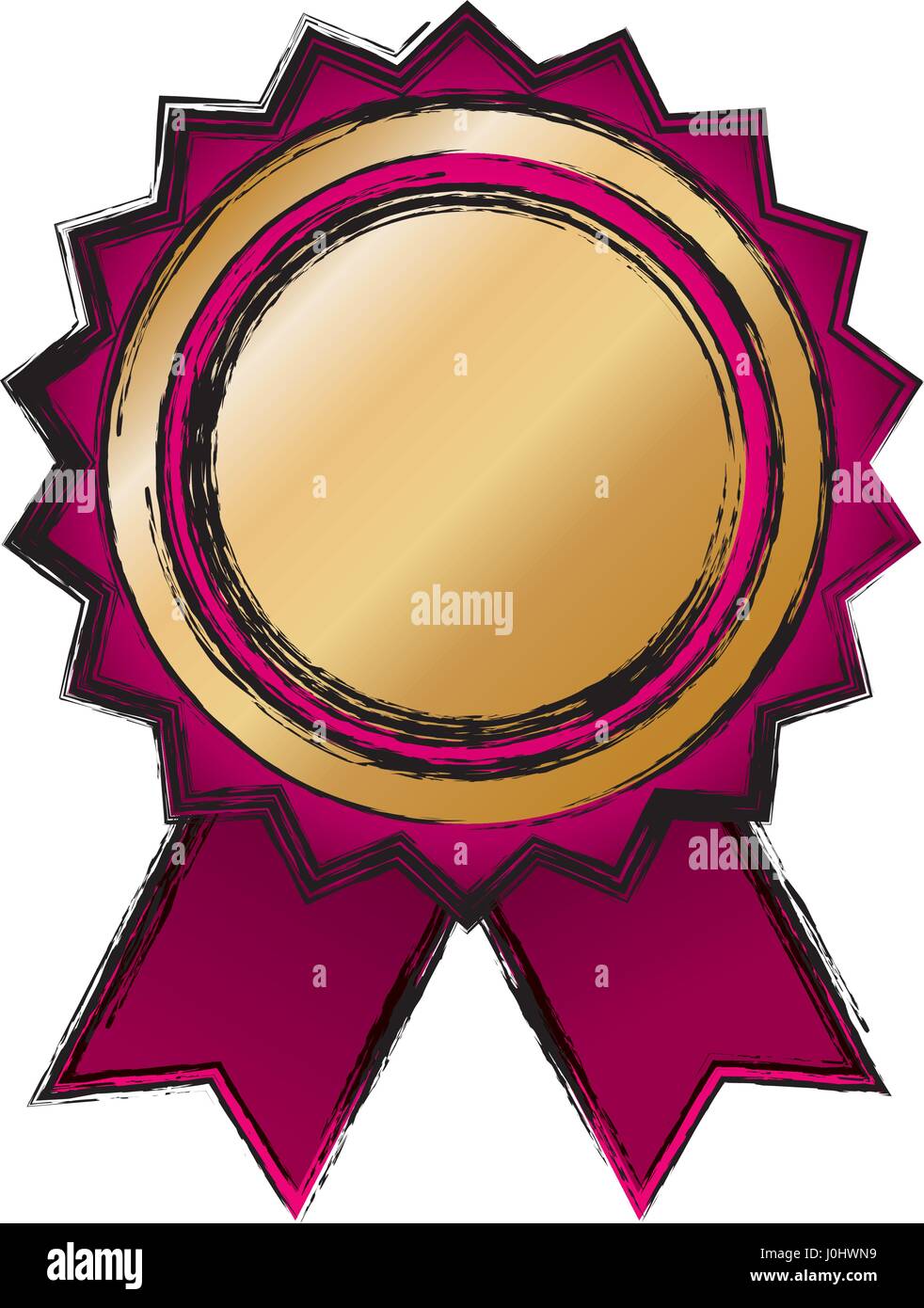 Award ribbon blank Stock Vector Image & Art - Alamy