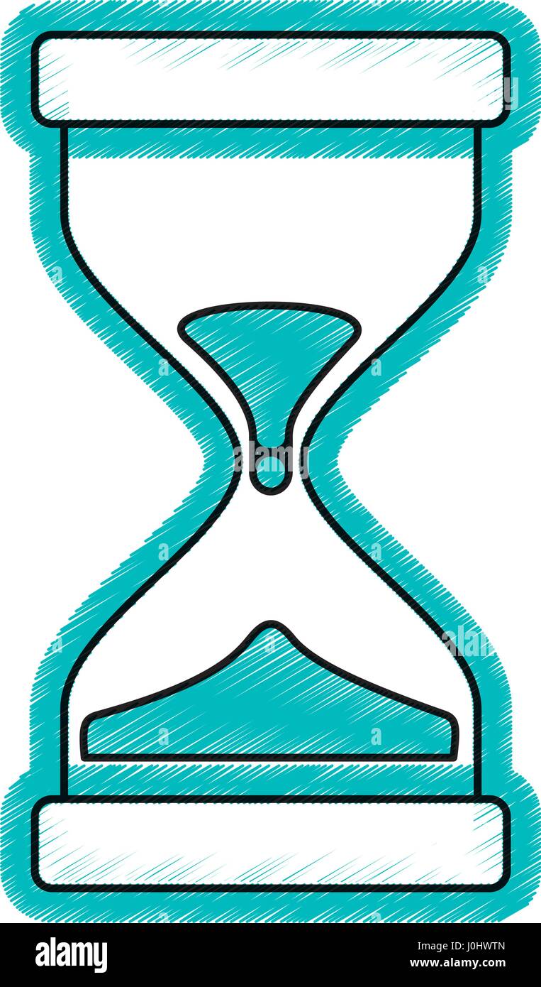 Hourglass antique instrument Stock Vector Image & Art - Alamy