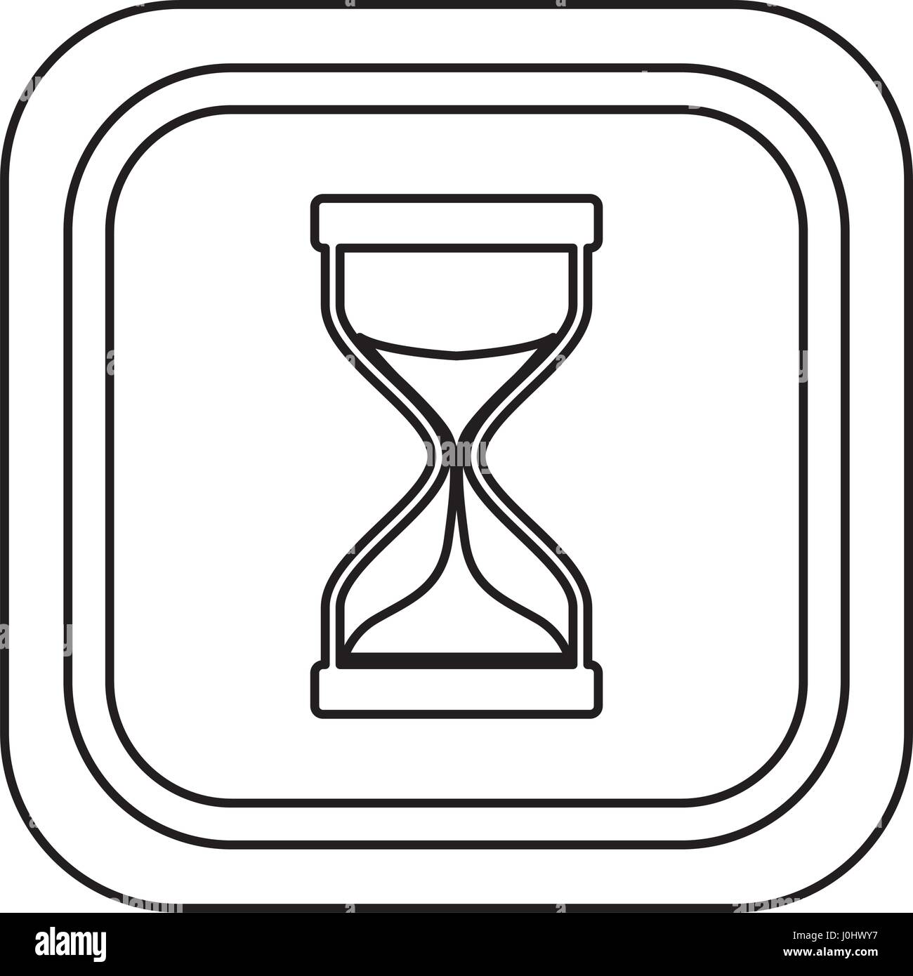 Hourglass antique instrument Stock Vector Image & Art - Alamy