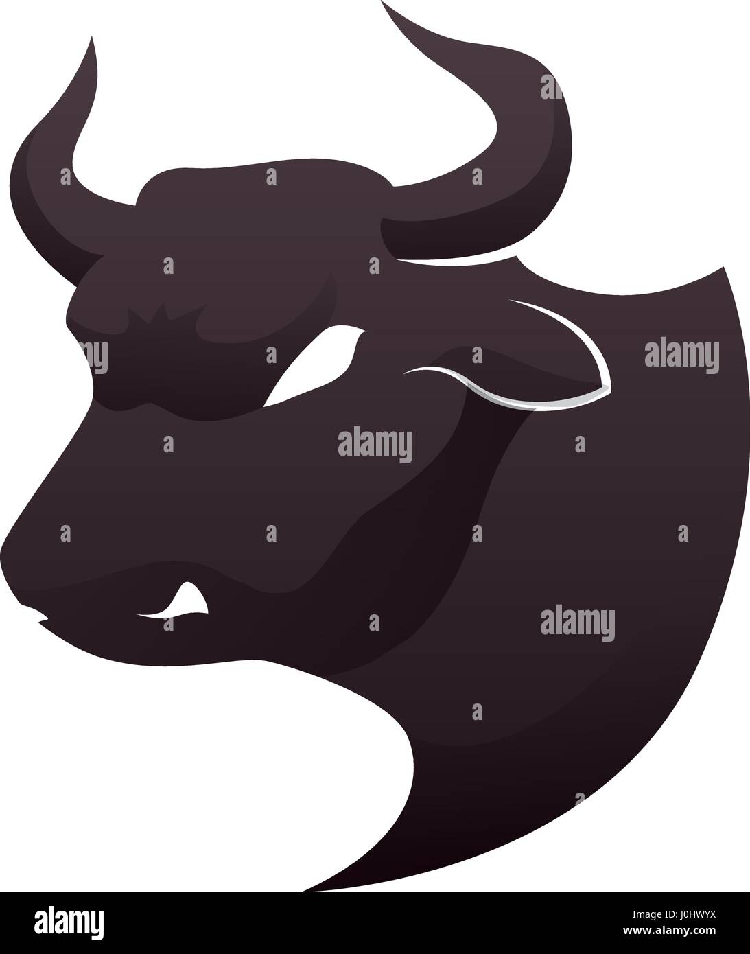 Stock market bull symbol Stock Vector Image & Art - Alamy