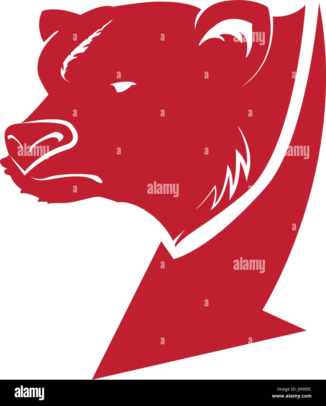 Stock market decrease value Stock Vector Images - Alamy