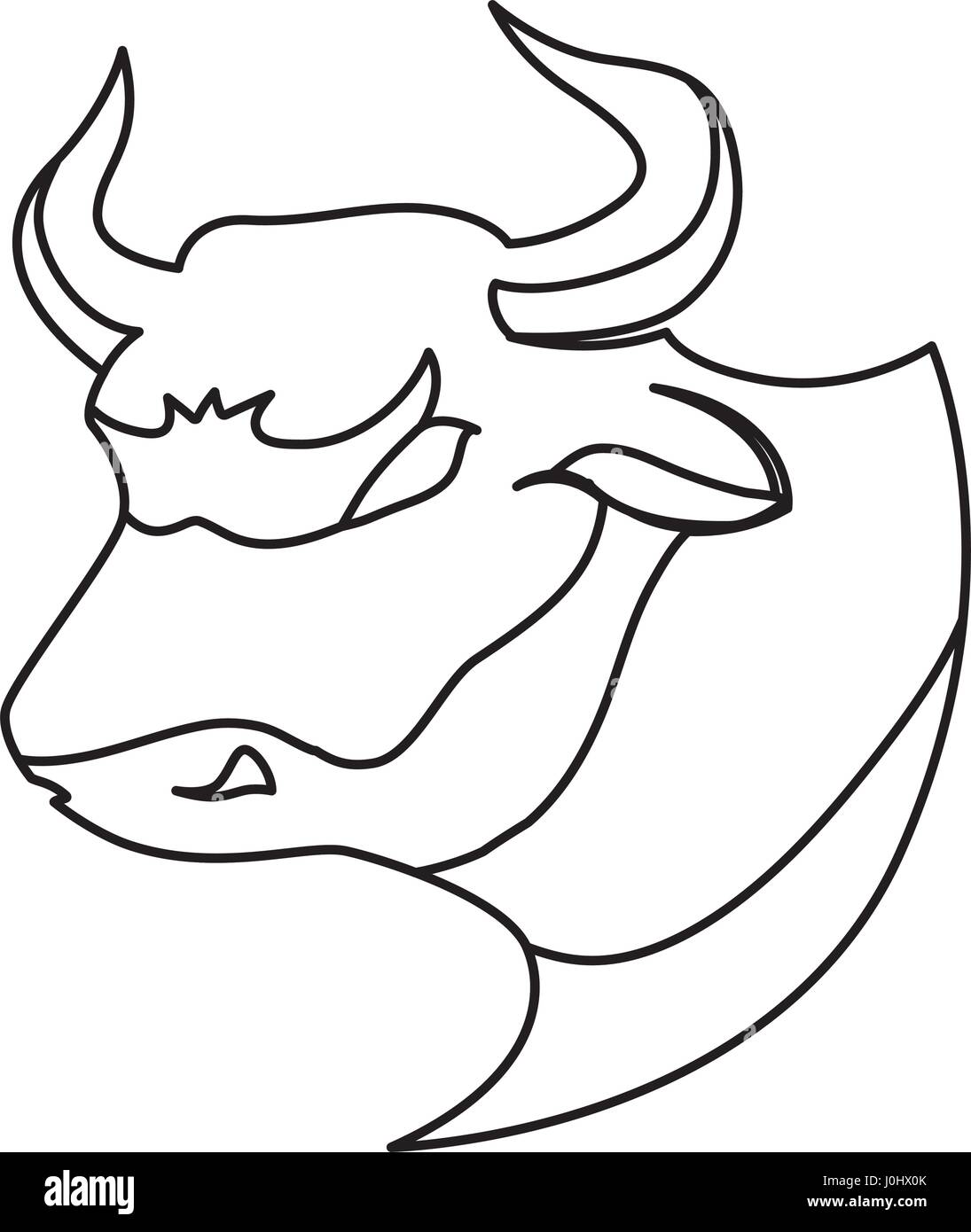 Stock market bull symbol Stock Vector Image & Art - Alamy