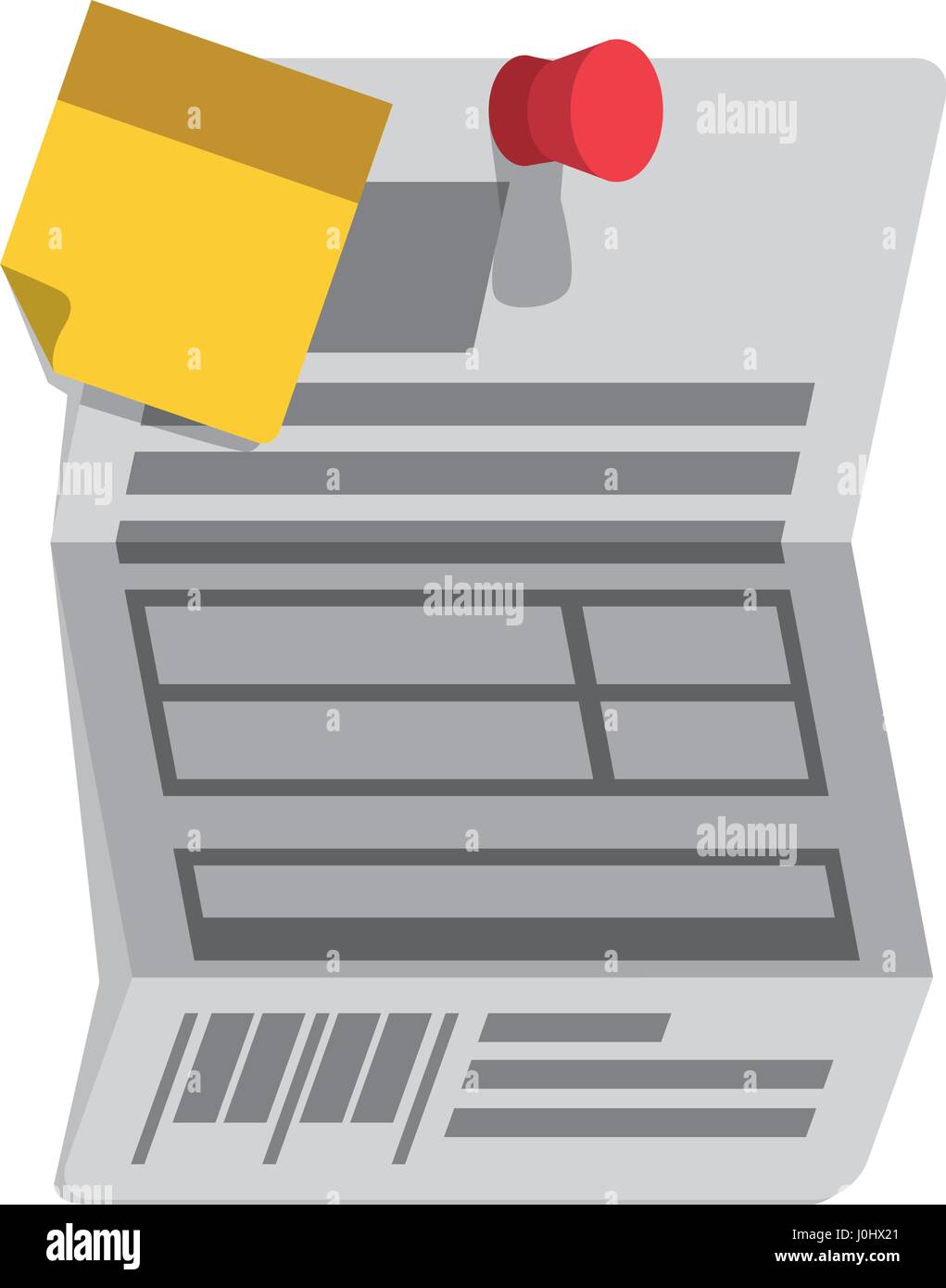 Filling tax form business Stock Vector Images - Alamy