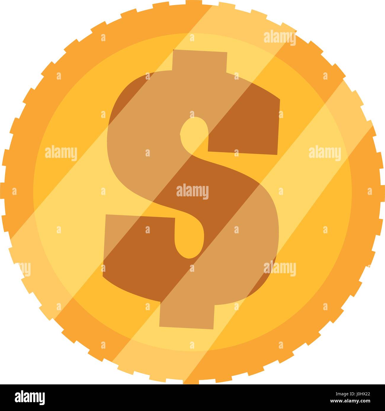 Coin of money Stock Vector Image & Art - Alamy
