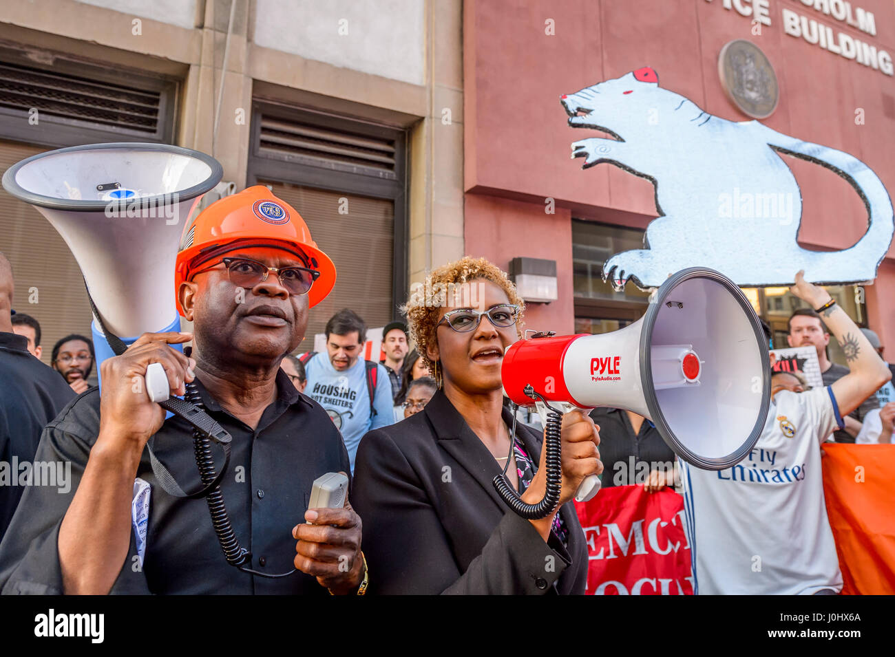 Crown heights tenants union hi-res stock photography and images - Alamy