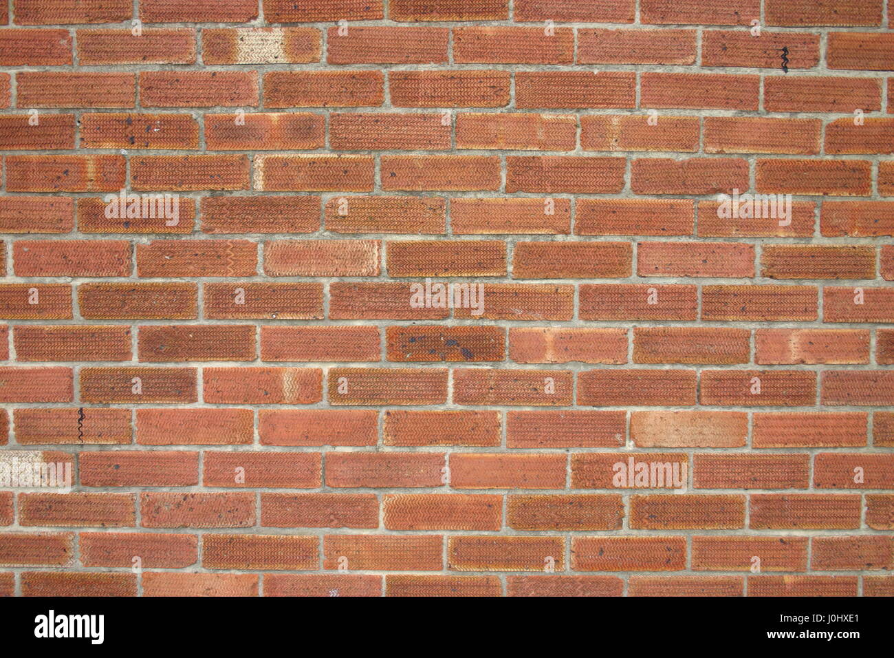 Brick wall construction demonstrating one of a number of brick wall ...