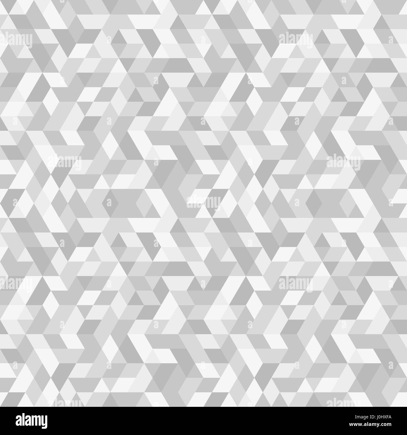 Geometric pattern with dark and light silver triangles. Seamless ...