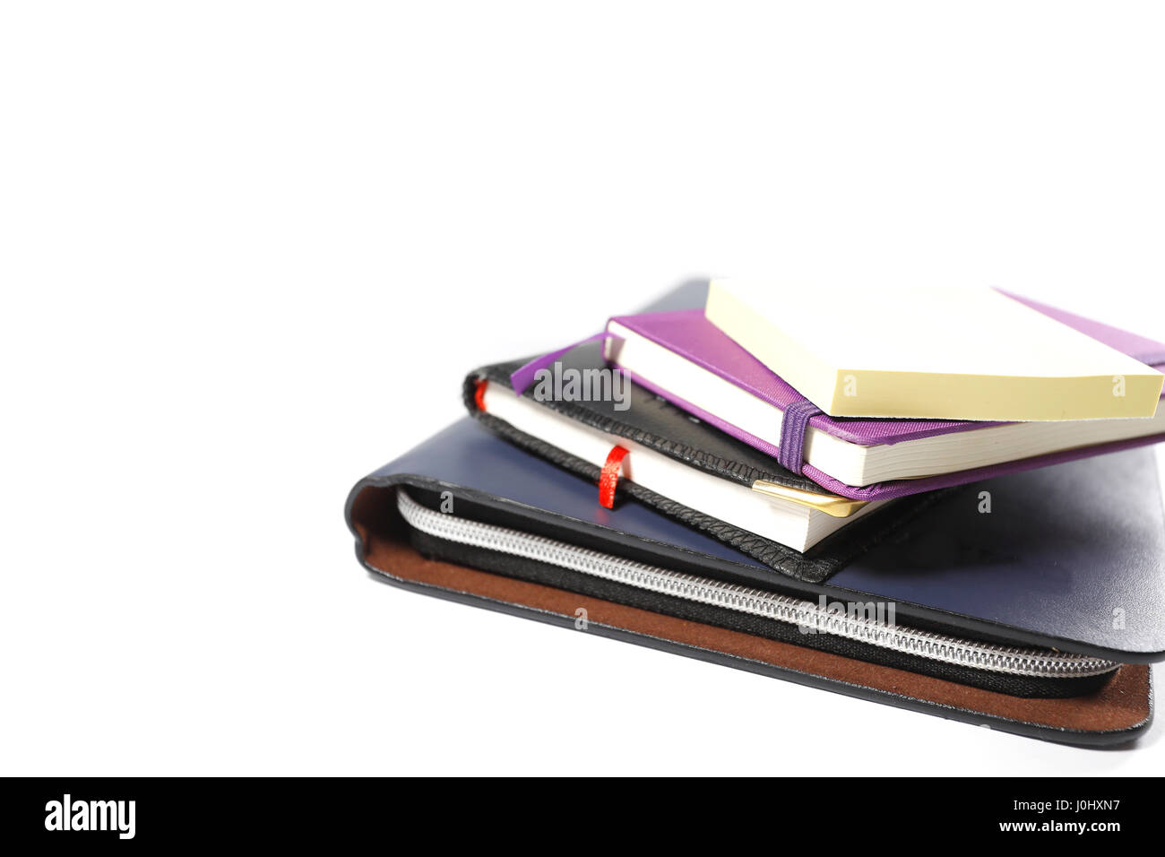 Notebook, memory note isolated on white background Stock Photo - Alamy