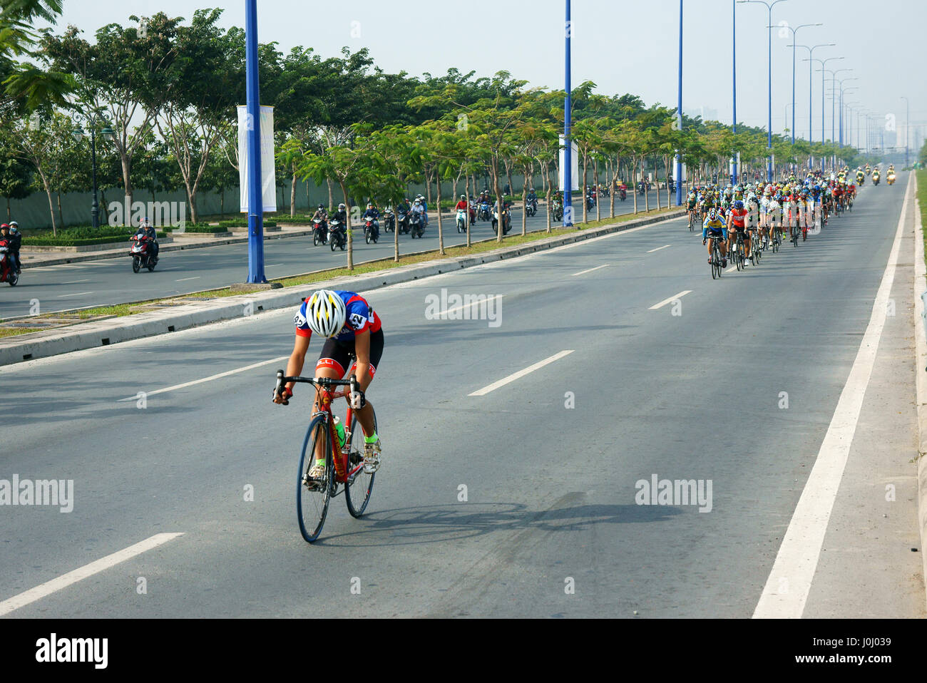Team building activity, cycling High Resolution Stock Photography and ...