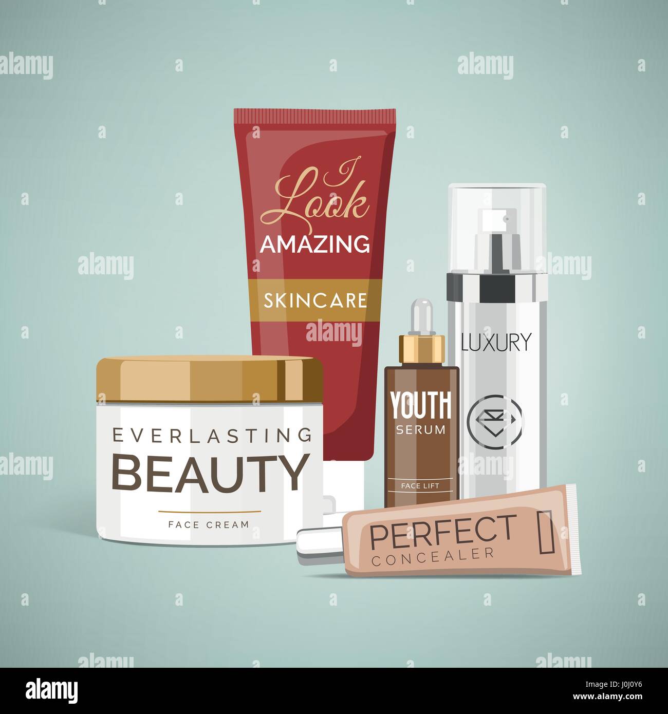 Conditioner cosmetics Stock Vector Images - Alamy