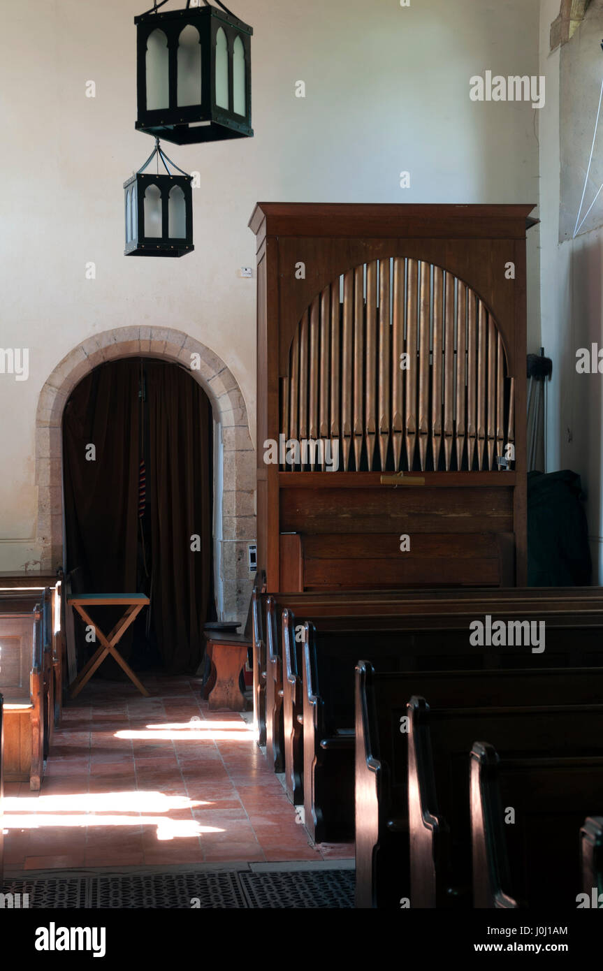 St. John the Baptist Church, Fifield, Oxfordshire, England, UK Stock ...