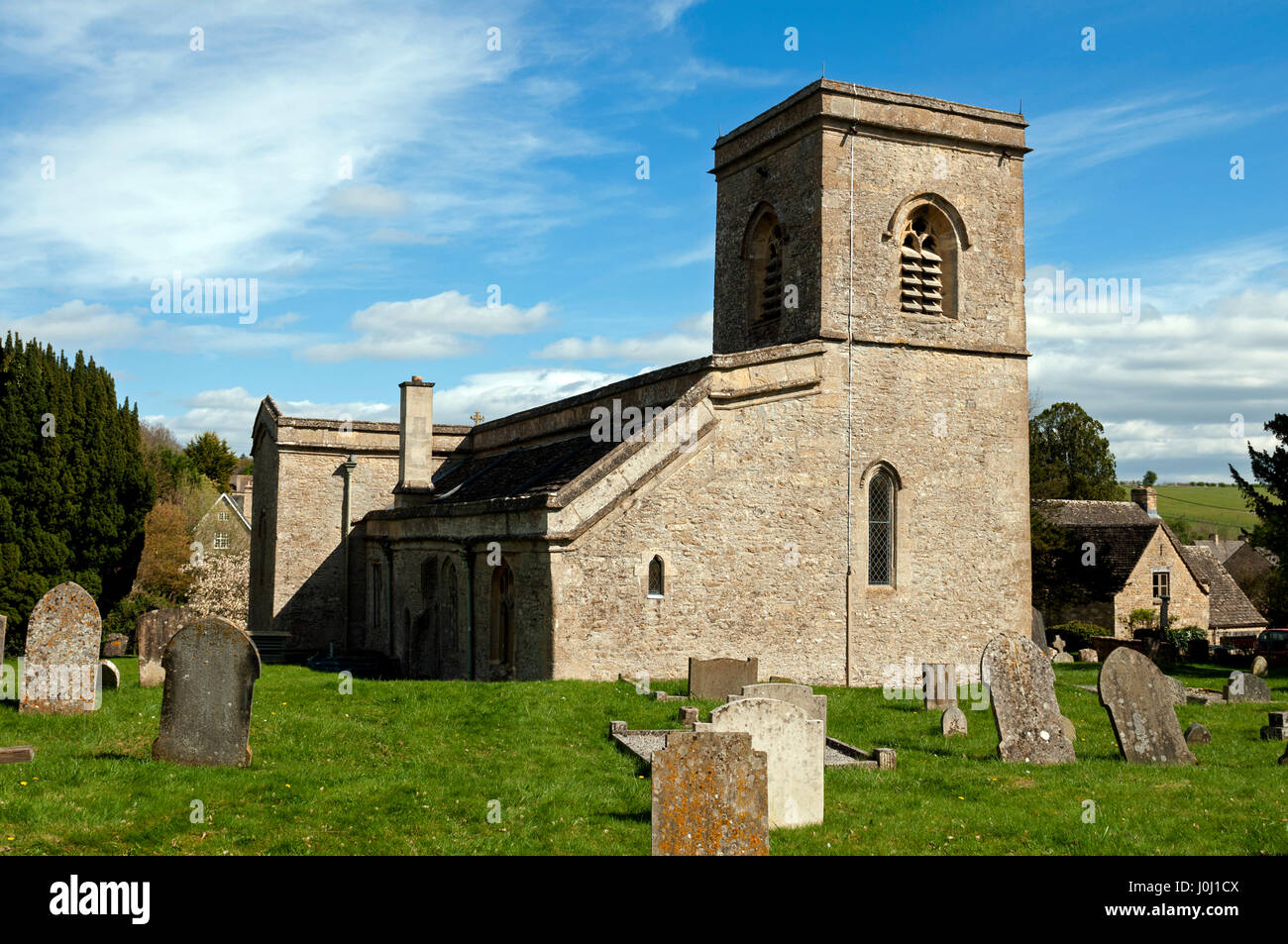 St. James the Great Church, Fulbrook, Oxfordshire, England, UK Stock ...