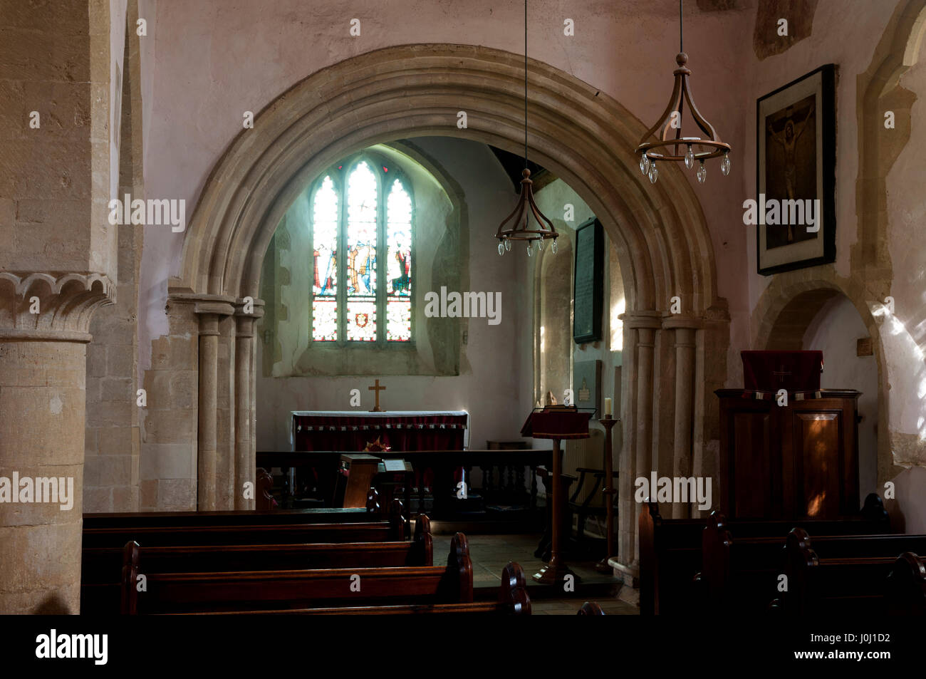 St. James the Great Church, Fulbrook, Oxfordshire, England, UK Stock ...