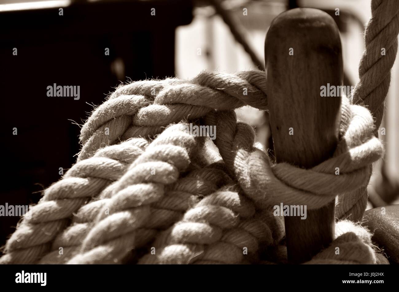 Belay pin hi-res stock photography and images - Alamy
