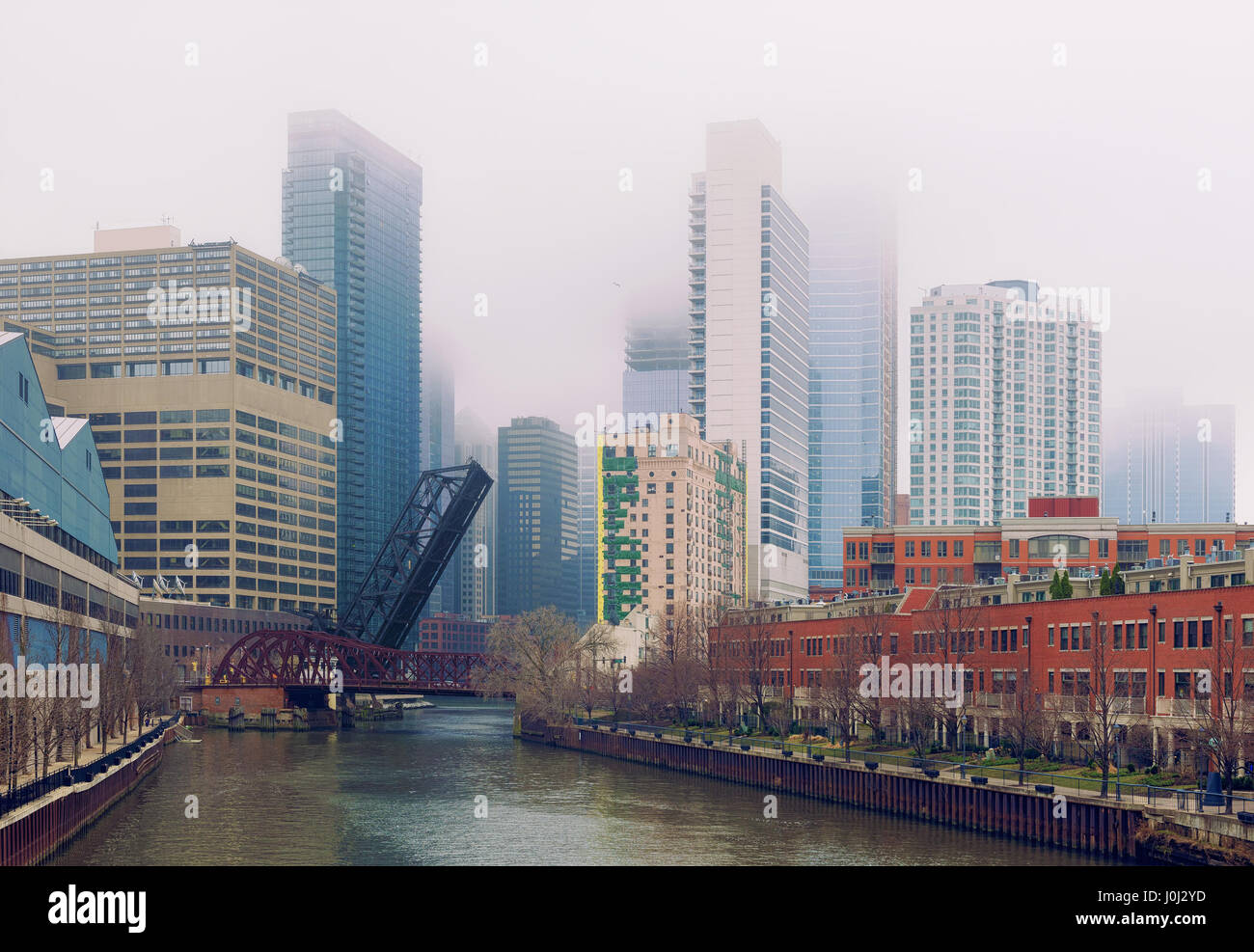 The Bridge in Chicago, illinois, USA Stock Photo - Alamy