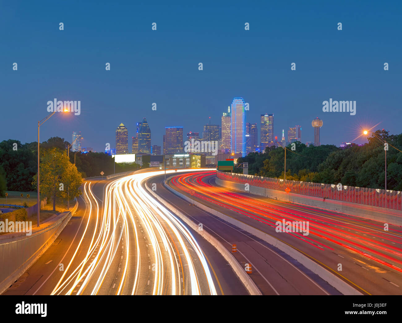 Dallas texas street scene hi-res stock photography and images - Alamy