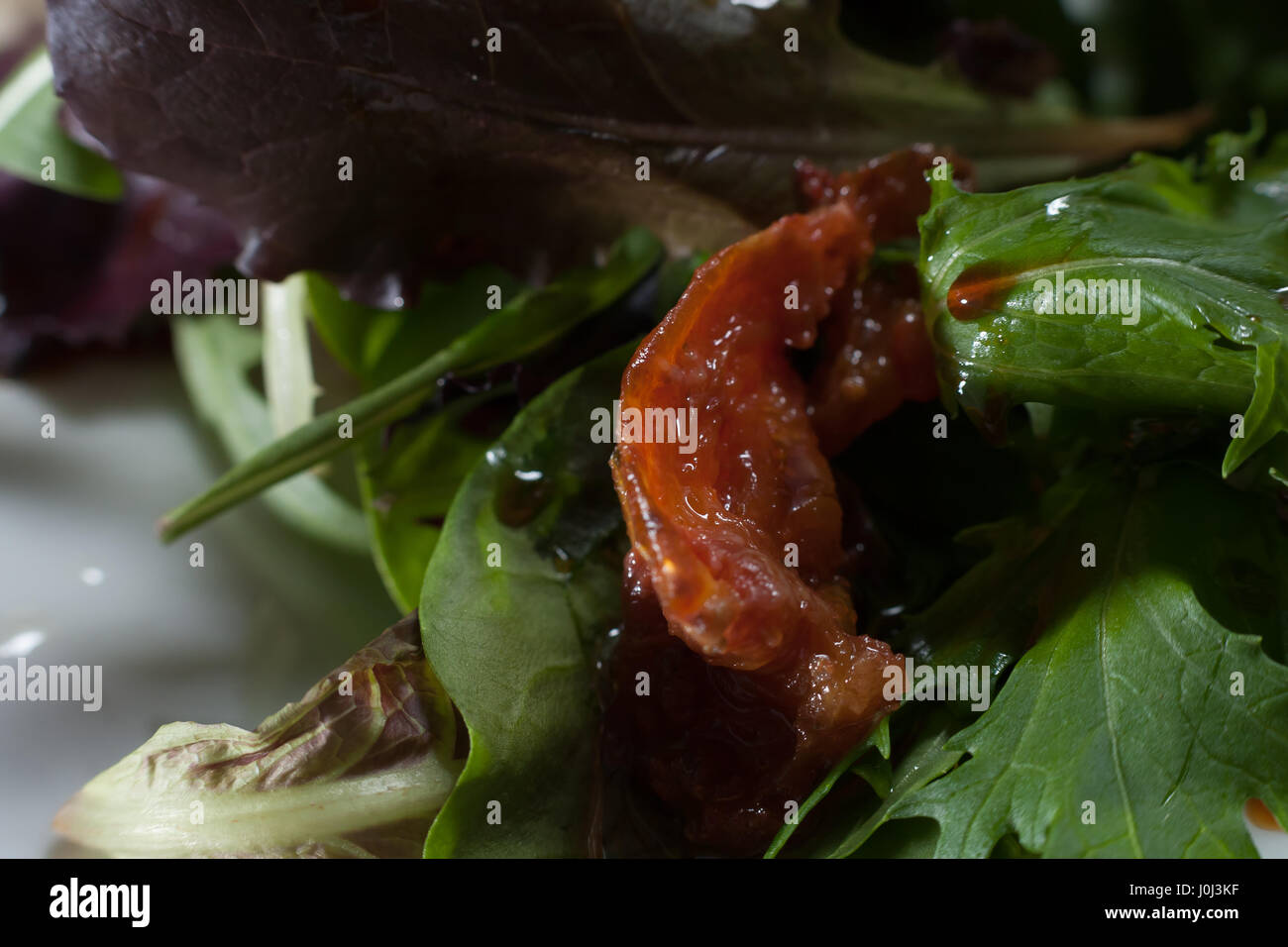 Food and Brandy Restaurant Service Stock Photo - Alamy