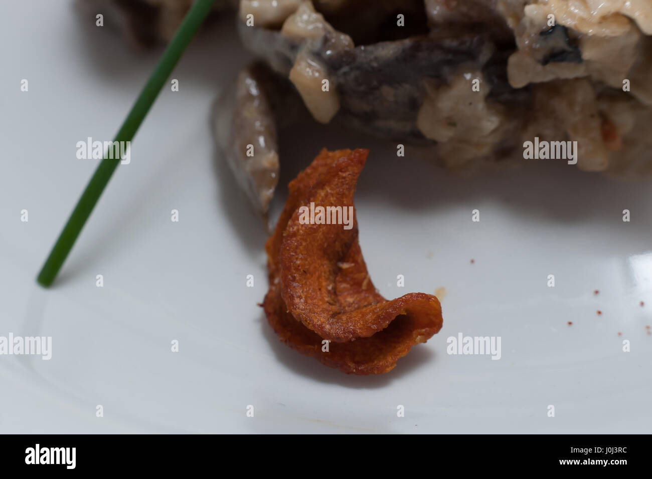 Food and Brandy Restaurant Service Stock Photo - Alamy