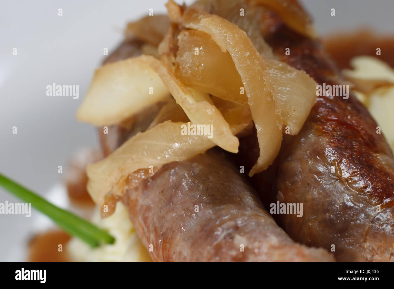 Food and Brandy Restaurant Service Stock Photo - Alamy