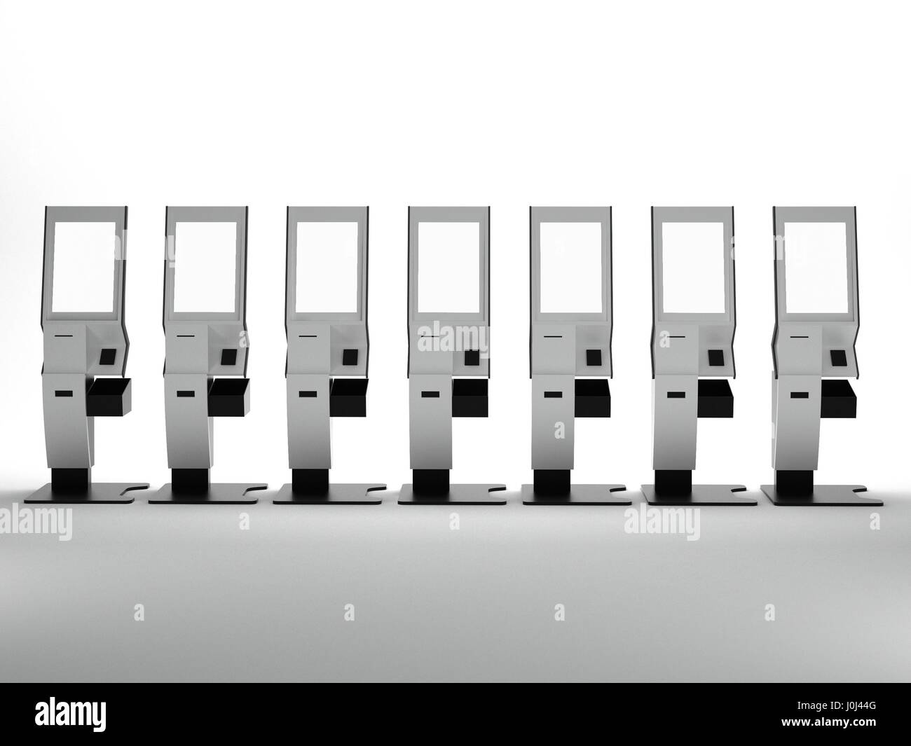 3D Rendering of Touch Screen Vending Machine Stock Photo - Alamy