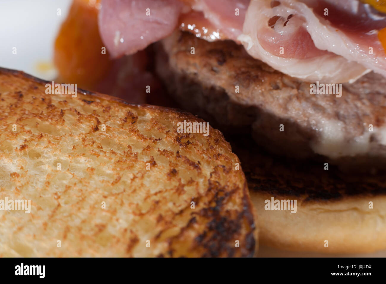 Food and Brandy Restaurant Service Stock Photo - Alamy