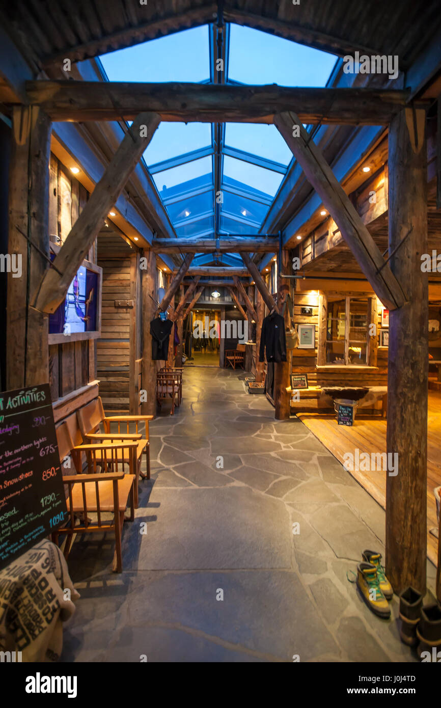 Basecamp Hotel in Longyearbyen Svalbard Norway Stock Photo - Alamy