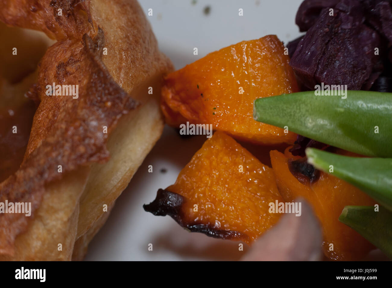 Food and Brandy Restaurant Service Stock Photo - Alamy