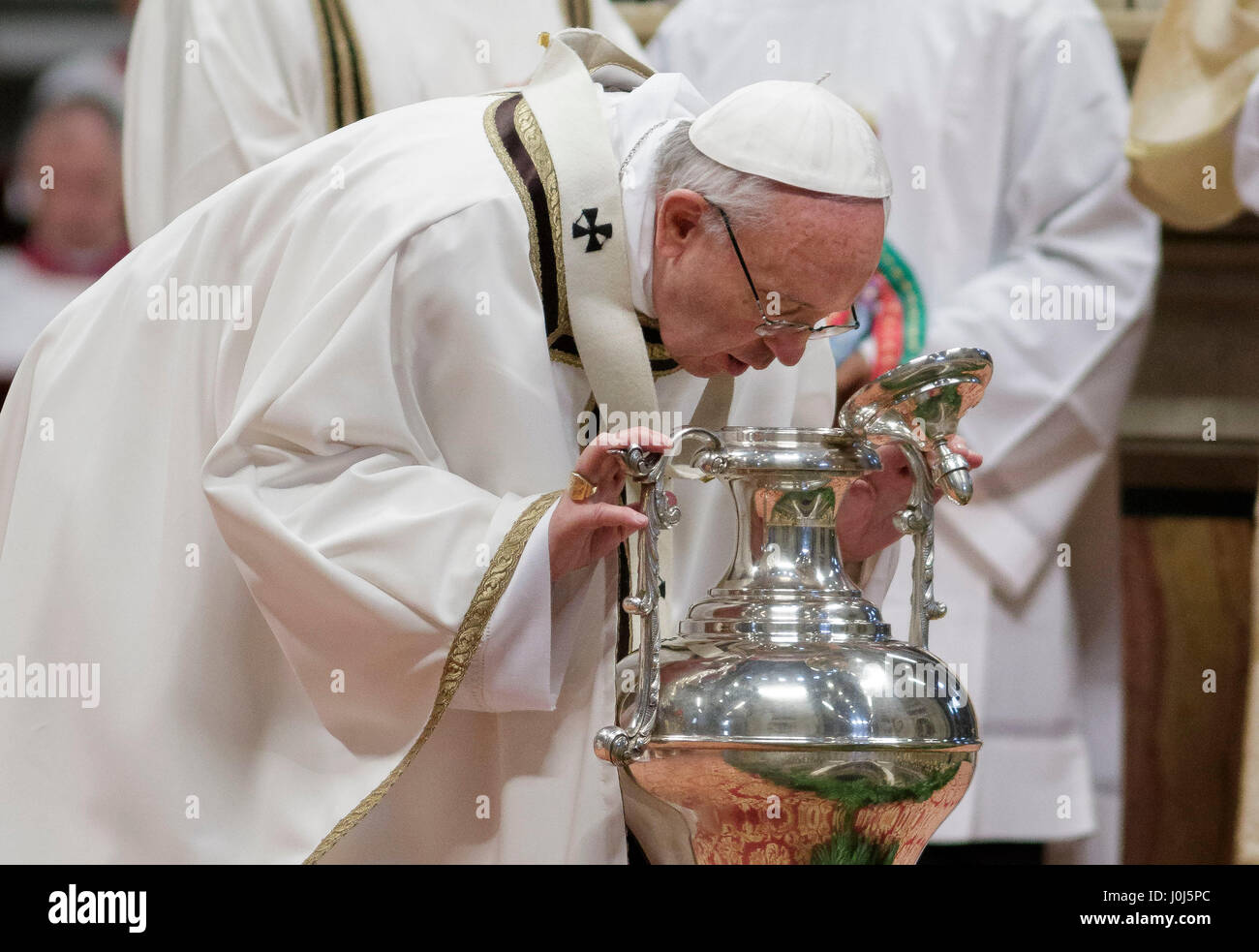 Holy chrism oil hi-res stock photography and images - Alamy