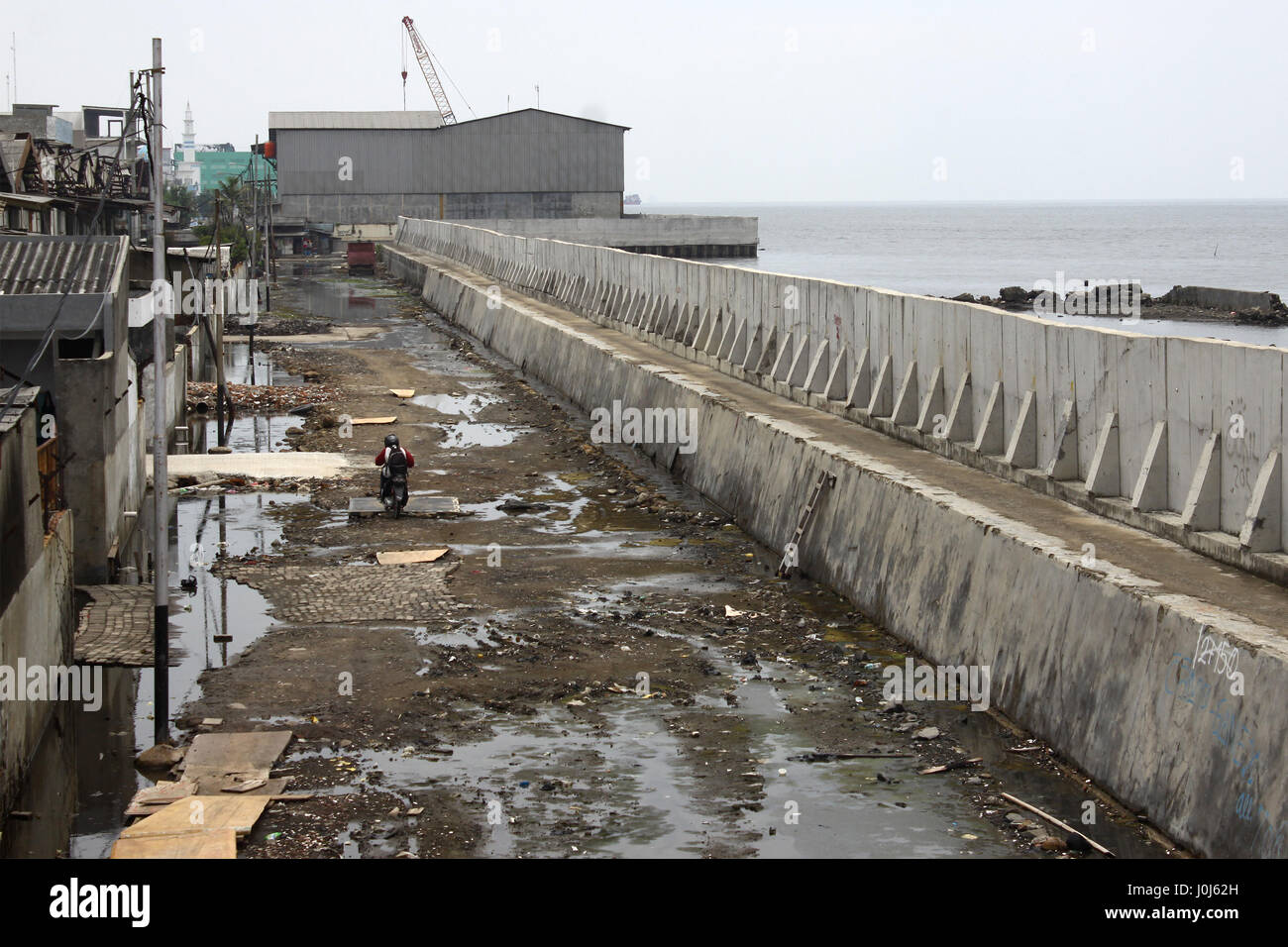 Land subsidence in jakarta hi-res stock photography and images - Alamy